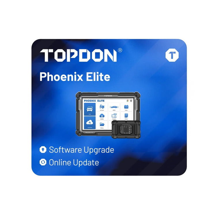 TOPDON Software Updates | Phoenix Elite Passenger Car Update One-Year ...