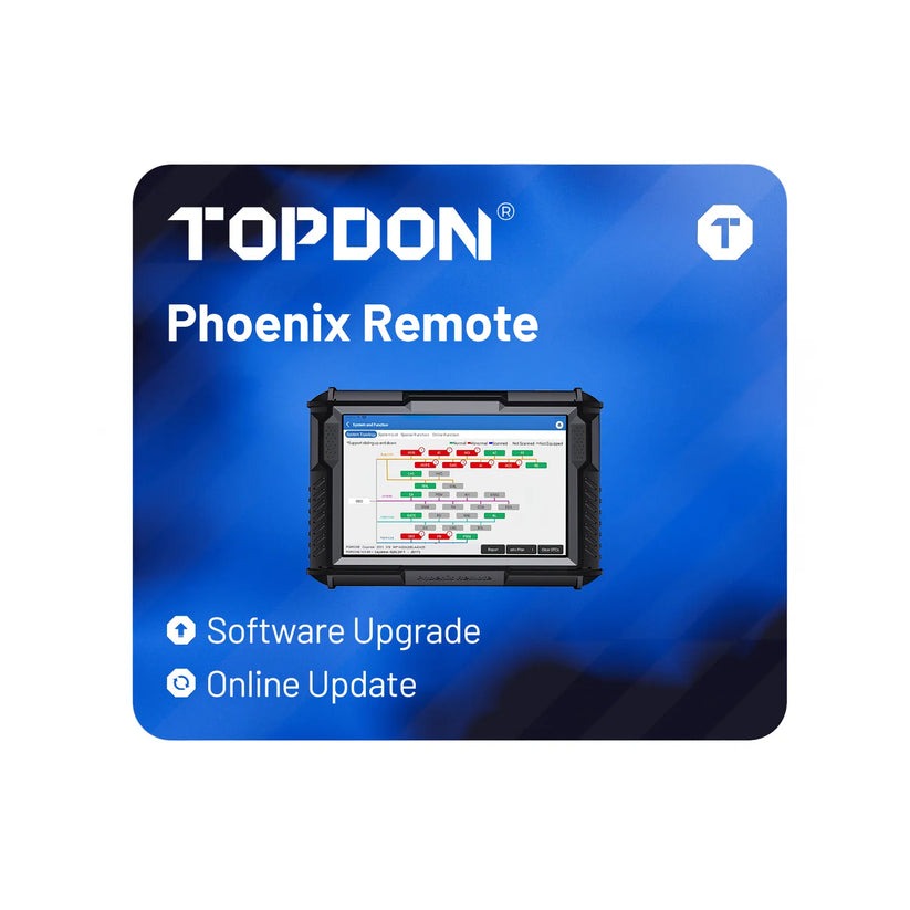 TOPDON Software Updates | Phoenix Remote Passenger Car Update One-Year ...