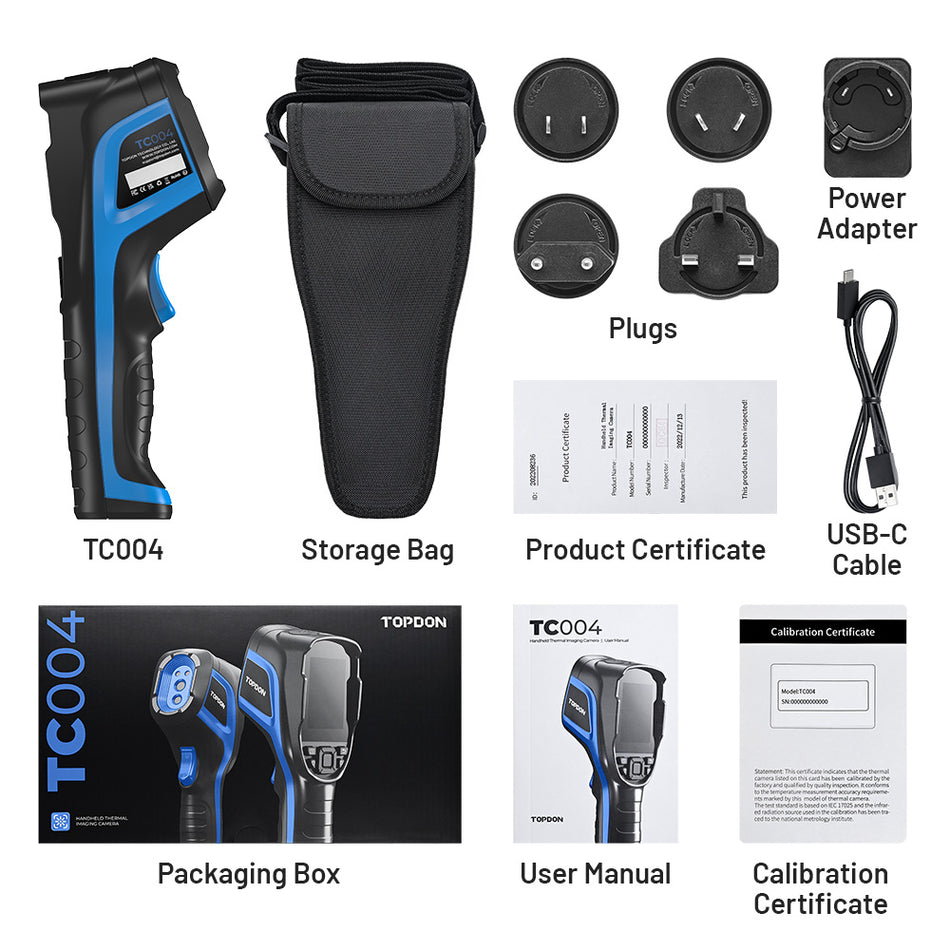 TOPDON Thermal Infrared Camera | TC004 | Pro Vision. Pro Results ...